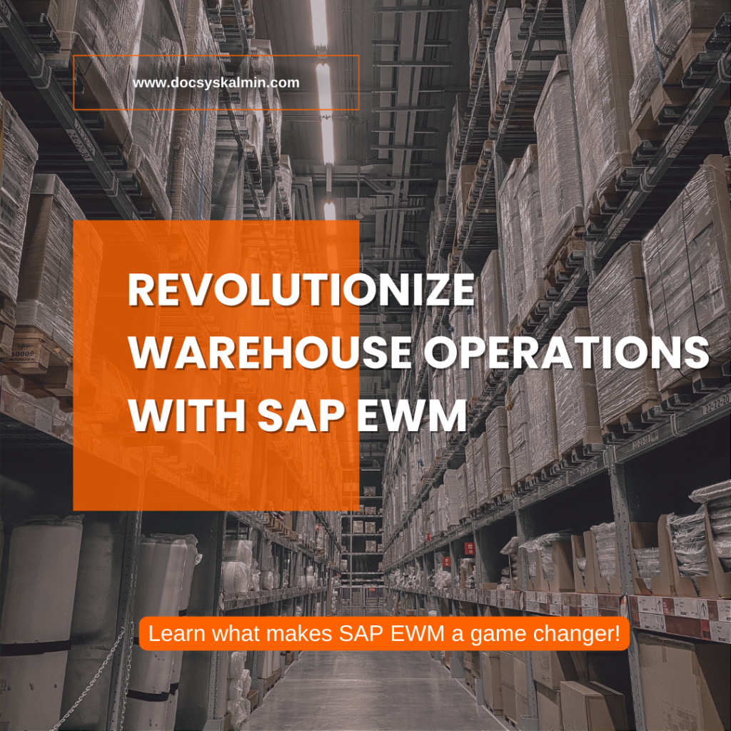 SAP Extended Warehouse Management (EWM): Streamlining Supply Chain Efficiency - Docsys Kalmin ...